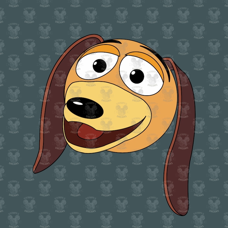 Toy Story Slinky Cara de perro SVG - Etsy España