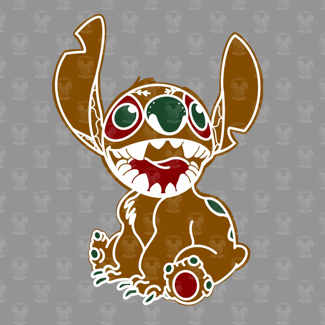 Gingerbread Stitch Christmas SVG - Etsy