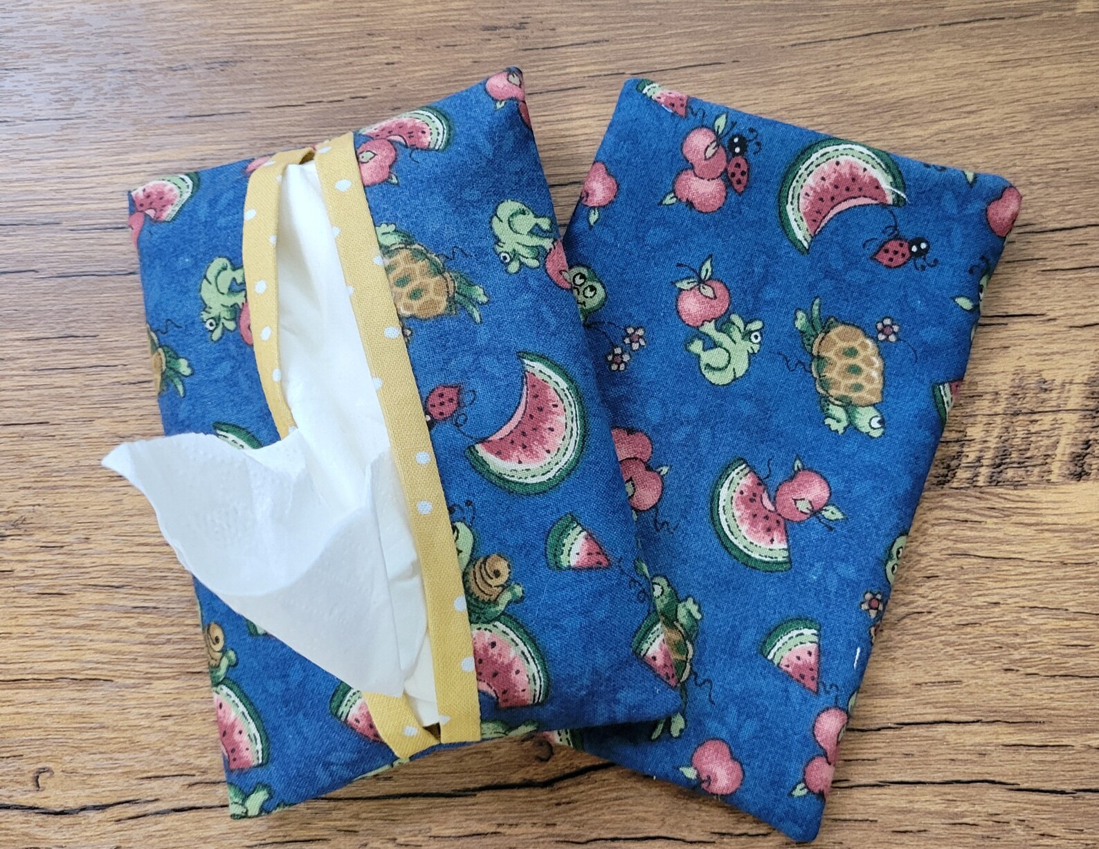 Travel Size Spring Time Tissue Holder With Tissues - Etsy