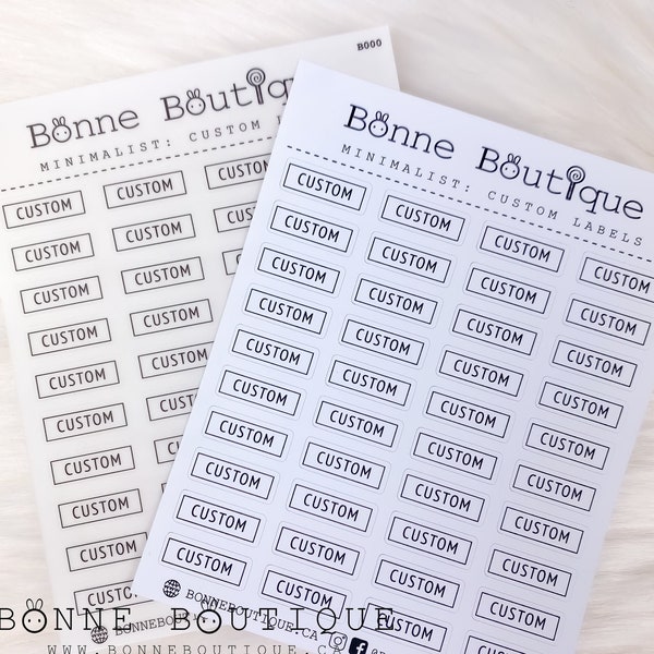 Custom Stickers Clear Background - Etsy