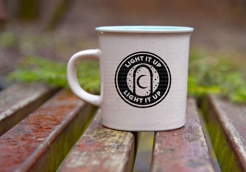 Light It up Coffee Shop SVG Sarah J Maas Svg Sj Maas Svg - Etsy