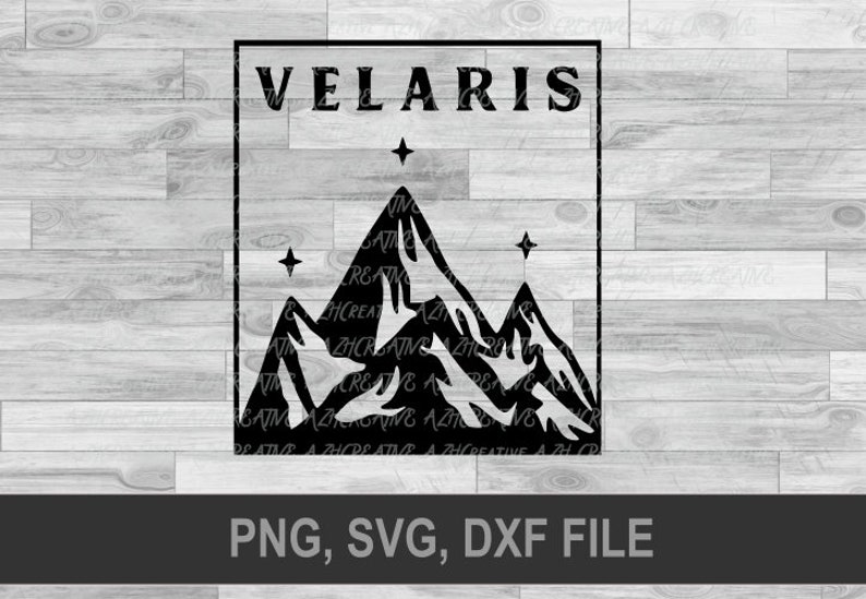 Velaris Poster Svg Sjm Svg Acomaf Svg Acotar Svg Sarah J - Etsy Denmark