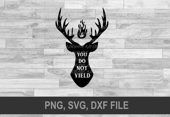 You Do Not Yield Throne of Glass SVG Sarah J Maas Svg Rowan - Etsy UK