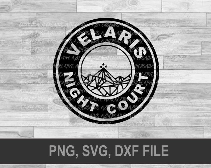 Velaris Decal SVG, Acomaf, Acotar, a Court of Thorns and Roses Svg ...
