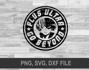 Shoto Todoroki Svg - Etsy