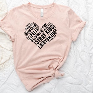 Stray Kids Svg Kpop Shirt Svg Stray Kids Heart Cluster Name - Etsy
