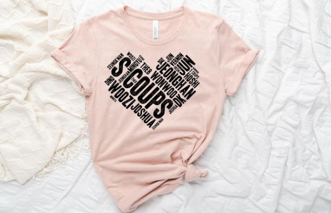 Seventeen Heart SVG, Seventeen Svg, Kpop Svg, Svt Svg, Svt, S Coups Svg ...