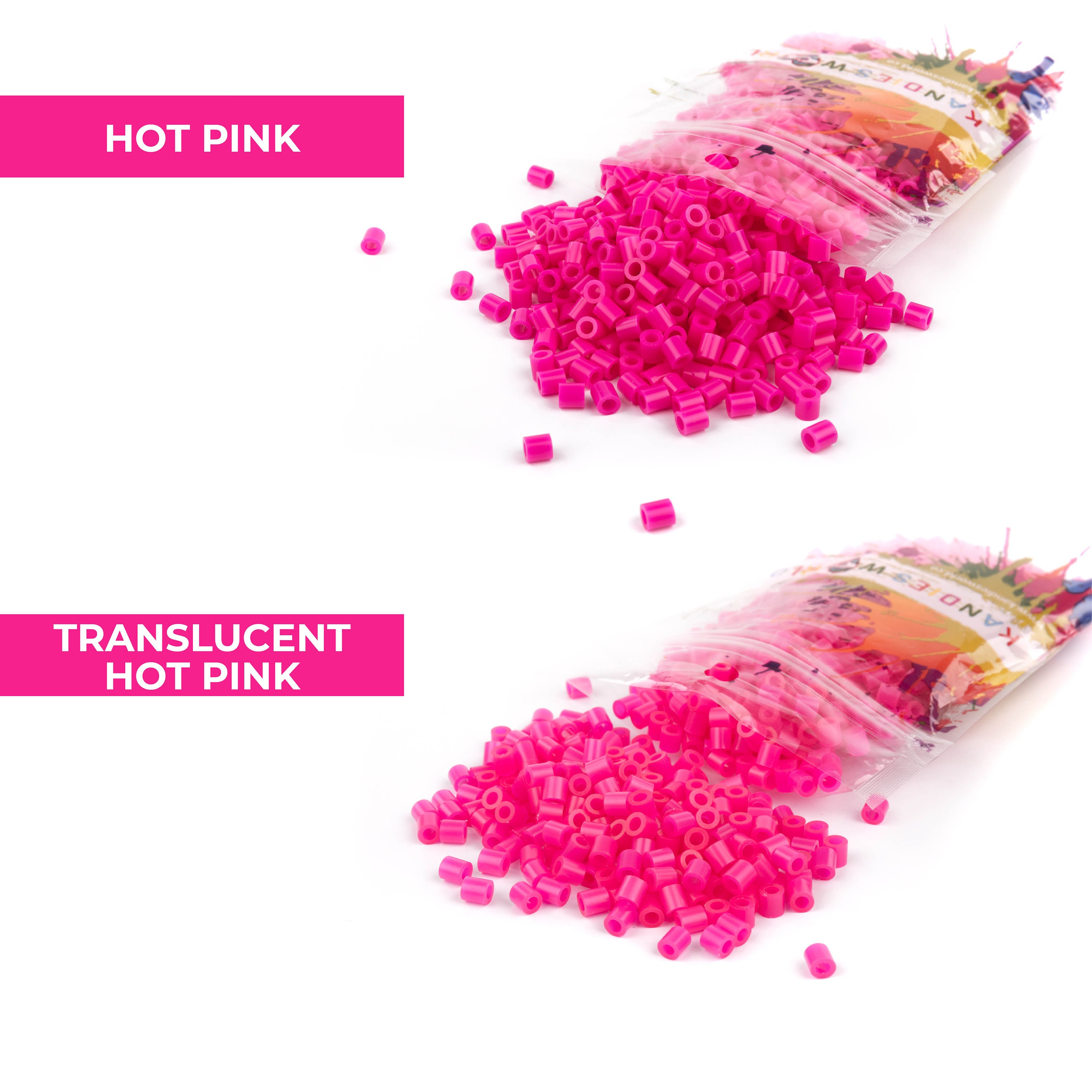 Pink Fuse Beads for Perlers More Than 8 Pink Color Options | Etsy