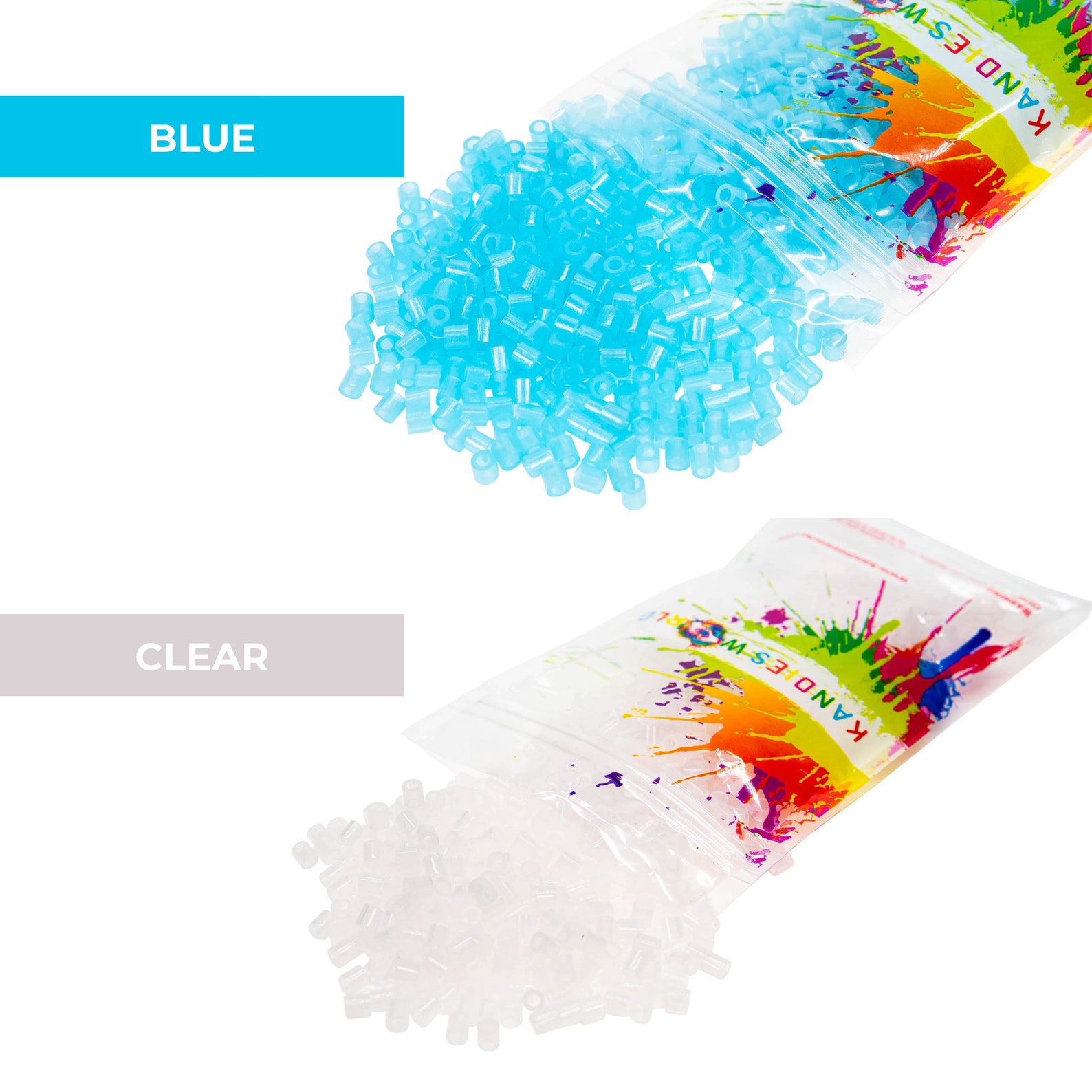 Glow-in-the-dark Fuse Beads for Perlers 8 Colorful Options - Etsy Canada