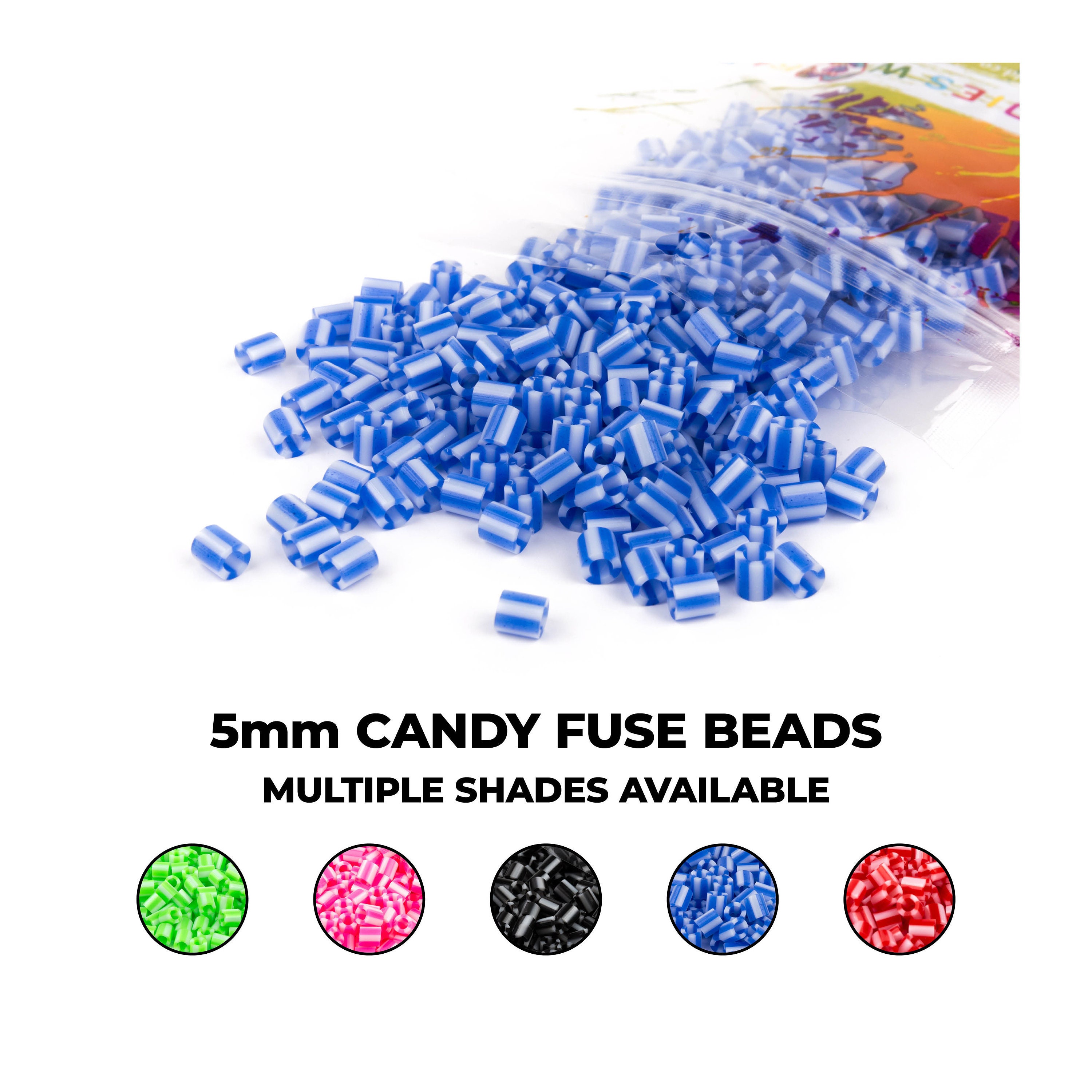 Candy Fuse Beads for perlers More Than 5 Color Options | Etsy