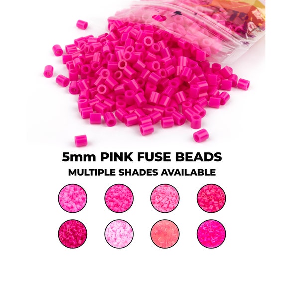 Pink Fuse Beads for Perlers More Than 8 Pink Color Options | Etsy