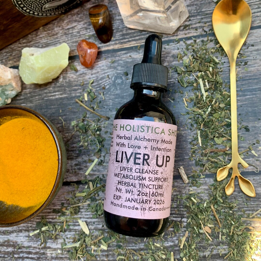 Liver up Organic Liver Detox Cleanse Herbal Tincture - Etsy
