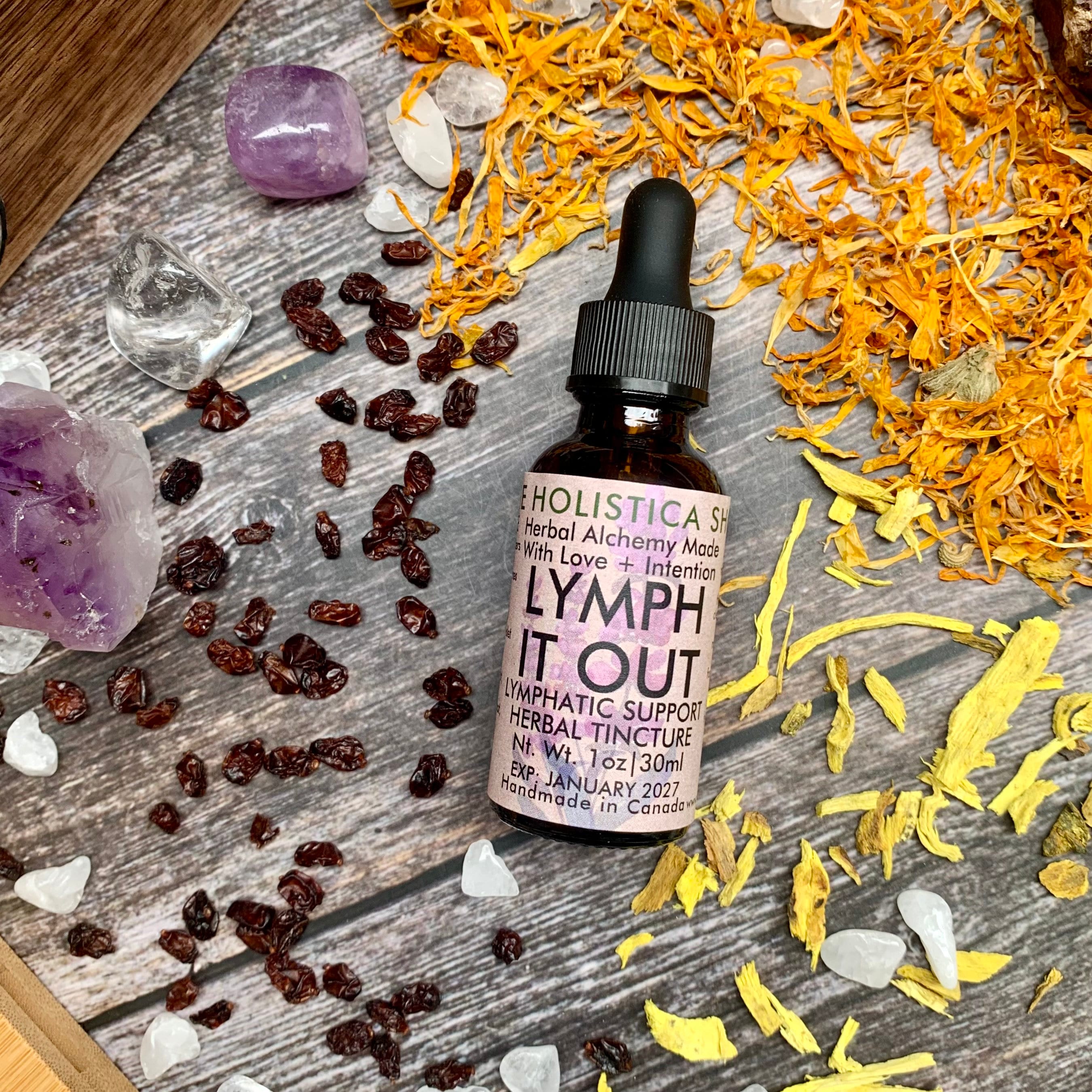 Lymph It Out | Lymphatic Support Herbal Tincture | Detoxification ...
