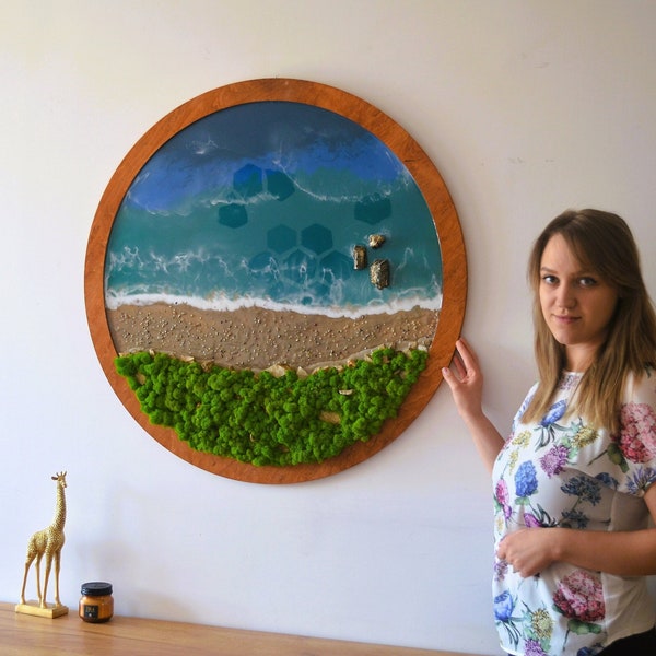 Epoxy Resin Wall Art - Etsy