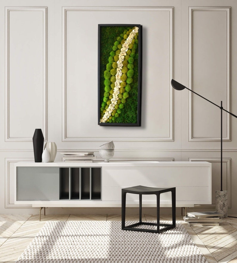 Fast Order: Winter Edition. Moss Wall Art. Preserved Moss. Lighted Moss ...