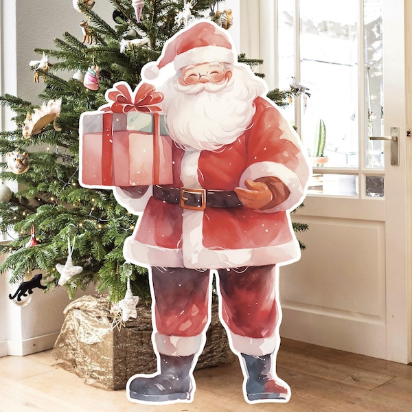 Santa Claus Standees - Etsy