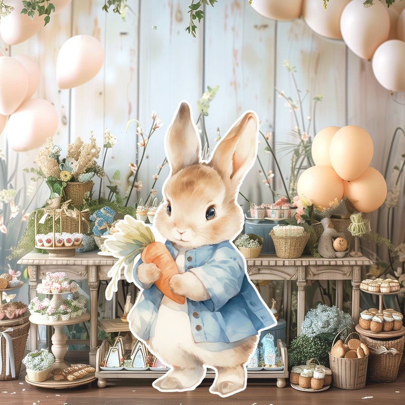 Peter Rabbit Cutout - Etsy