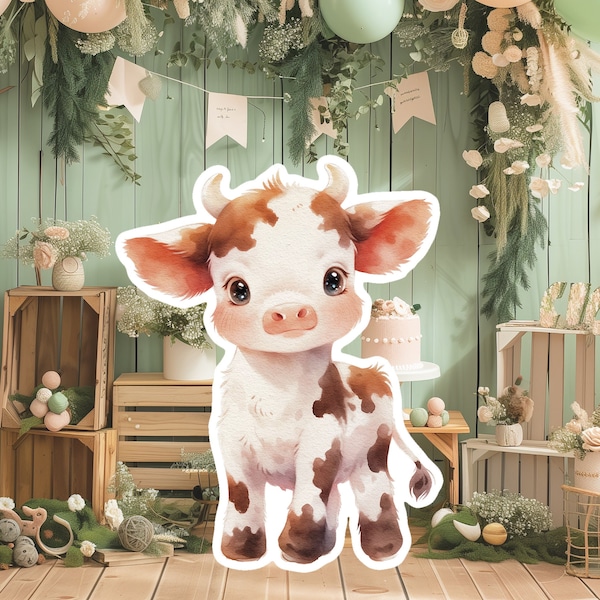 Cardboard Cow - Etsy