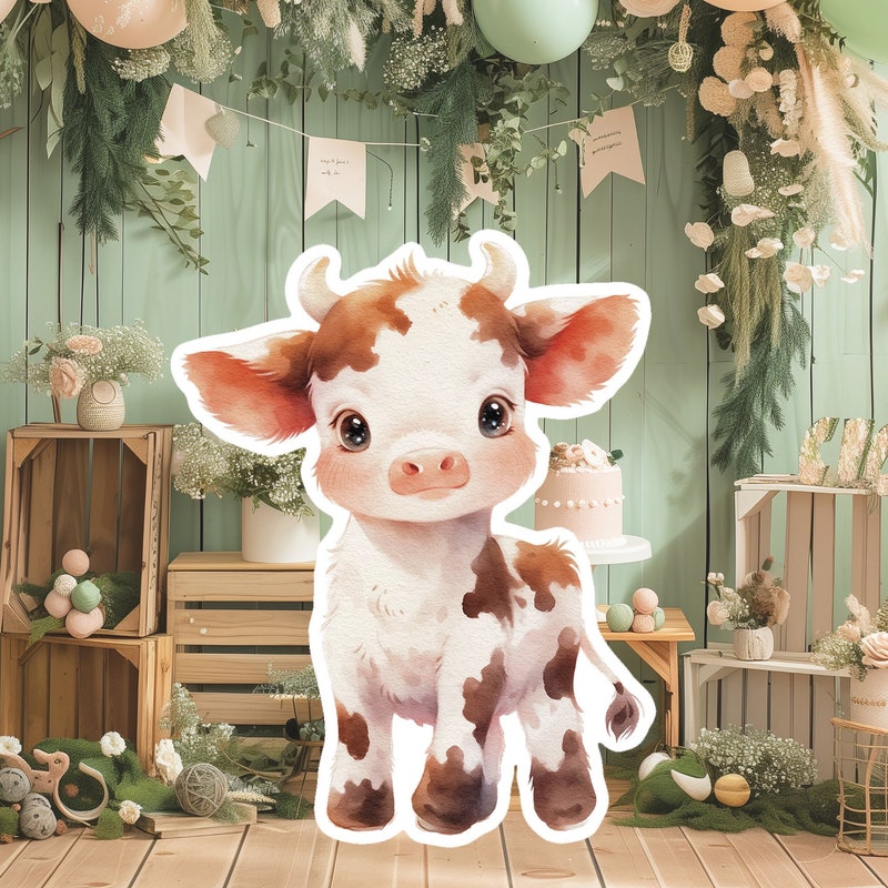 Cardboard Cow - Etsy