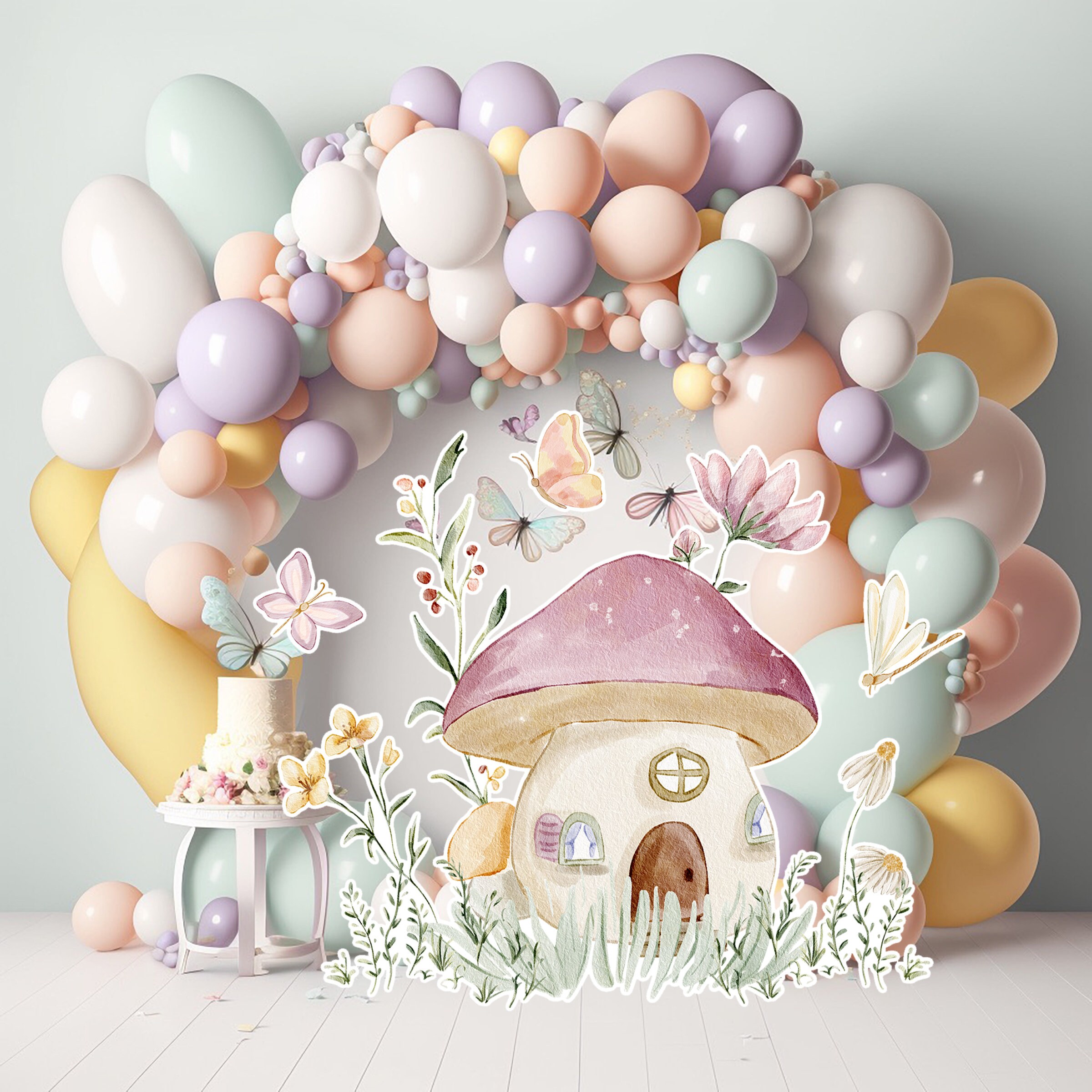 Fairy Big Decor Cutout Fairy Birthday Standee Whimsical - Etsy