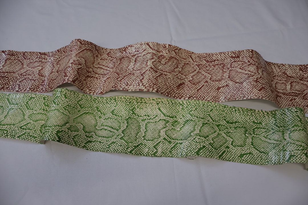 Real Snake Leather, Natural Snakeskin Hide, Thickness 0,3mm(1 Oz) - Etsy