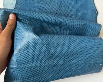 Real Python Leather, Genuine Snake Leather Hide Color Beige, Long and ...