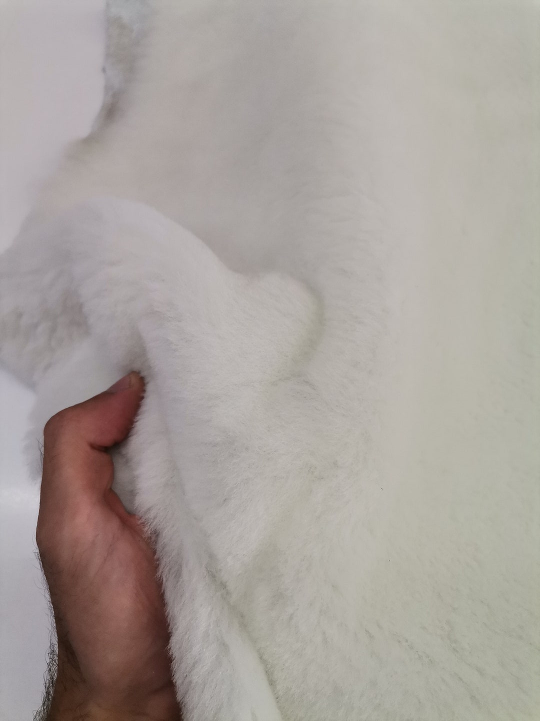 Sheep Leather Fur, Genuine Sheep Leather Sheets, Natural White Wool ...