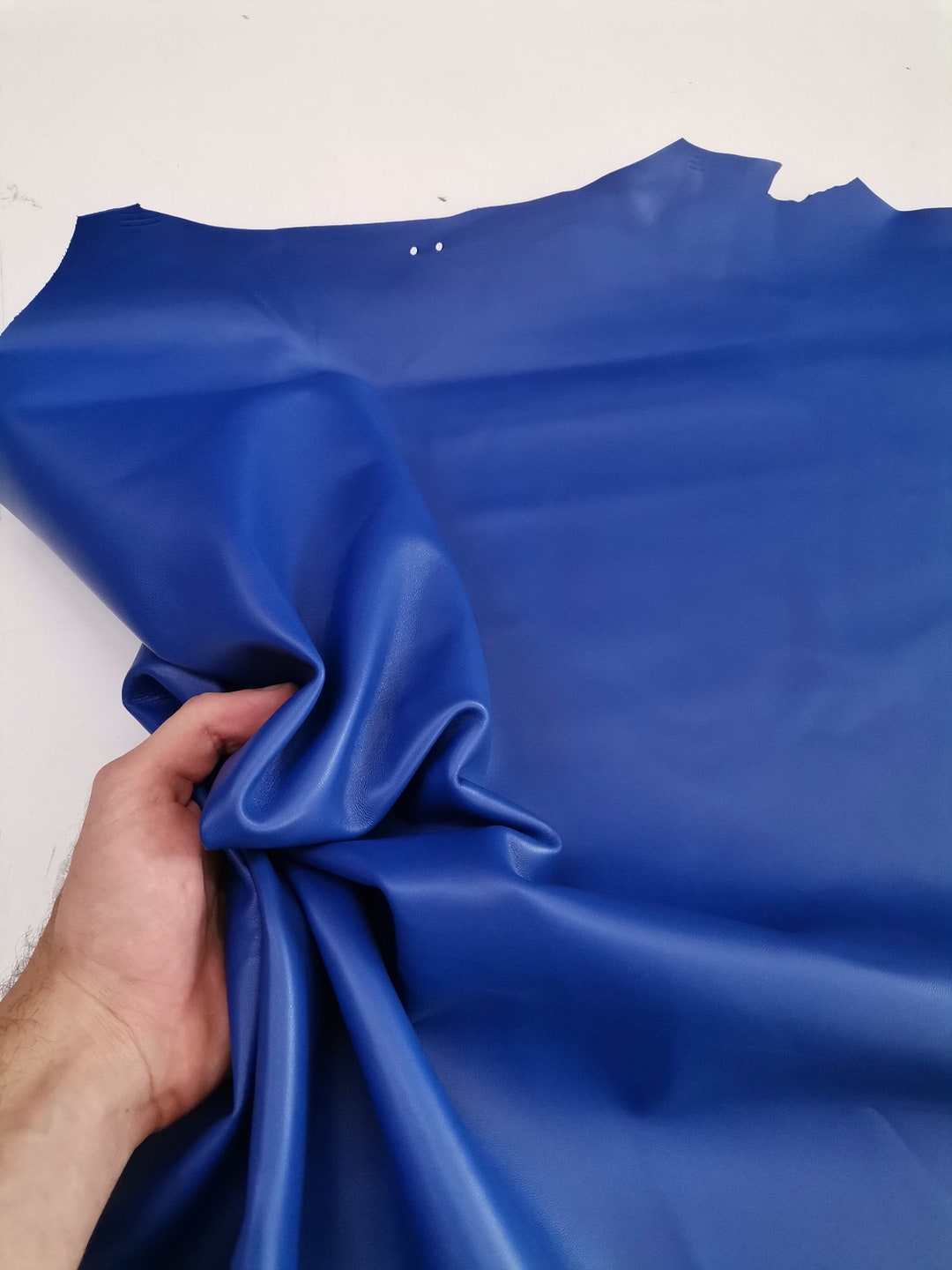 Royal Blue Sheep Leather for Crafts: Soft Lambskin Nappa Leather - Etsy