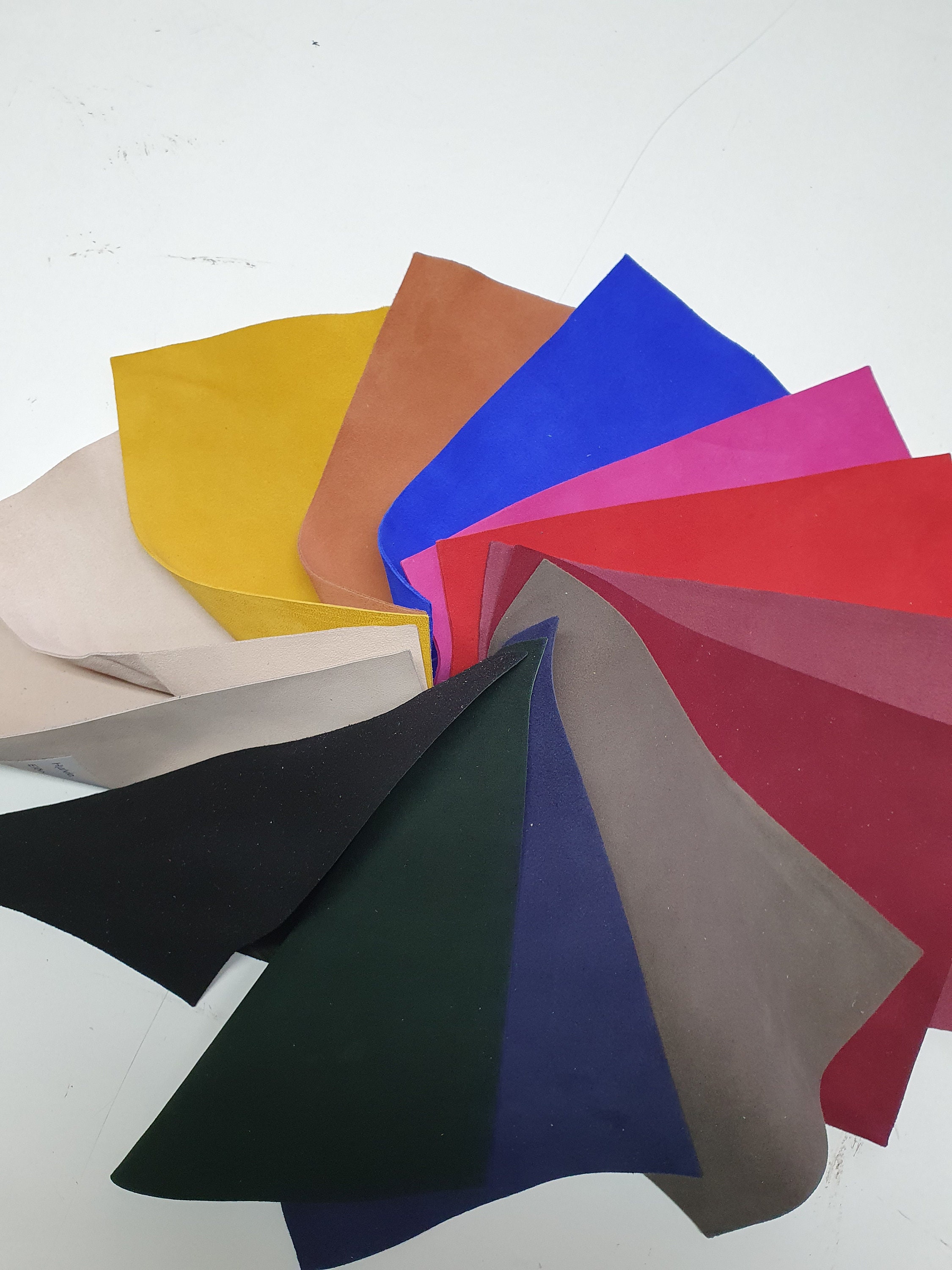 Goat Suede Leather Genuine Goat Skin Leather for Crafts - Etsy