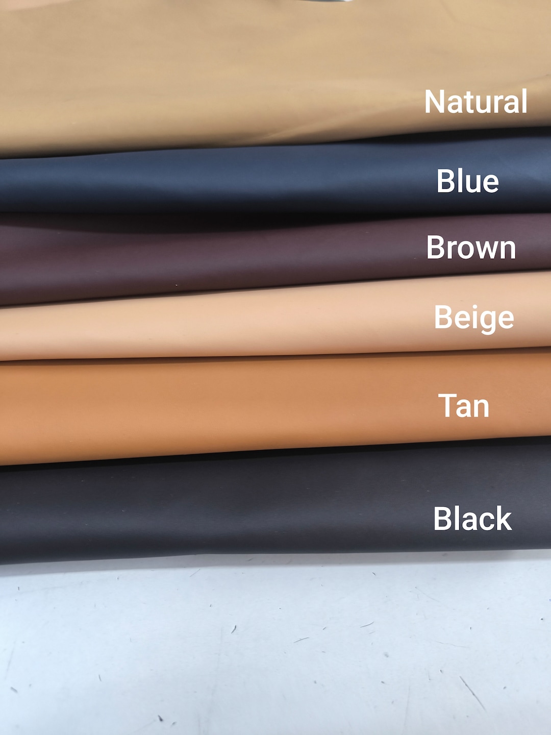Cow Lining Leather, Genuine Cowhide Soft Skin, Thickness 0,9mm(2 1/2 Oz ...