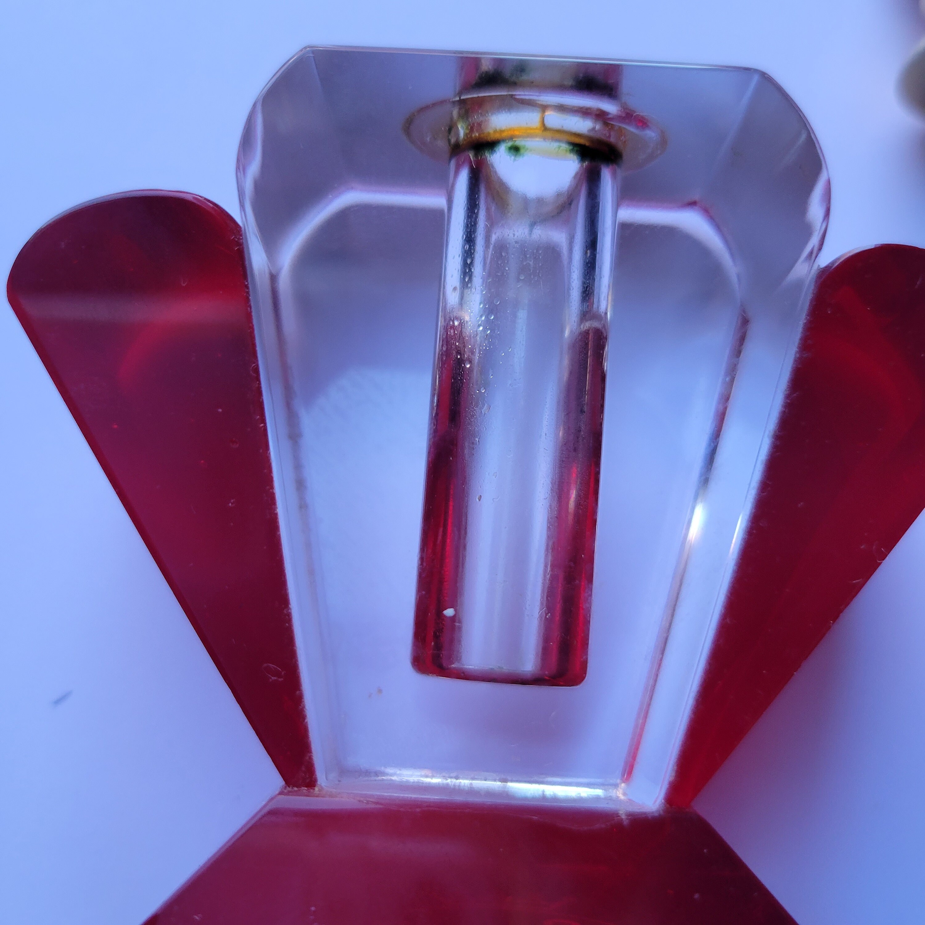 Sorelle, Ruby Red, Crystal, Refillable Perfume Bottle, Fancy, Ornate ...