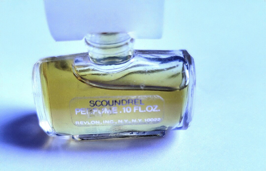 Rare Vintage Scoundrel by Revlon Pure Perfume / Parfum .10 Fl Oz ...