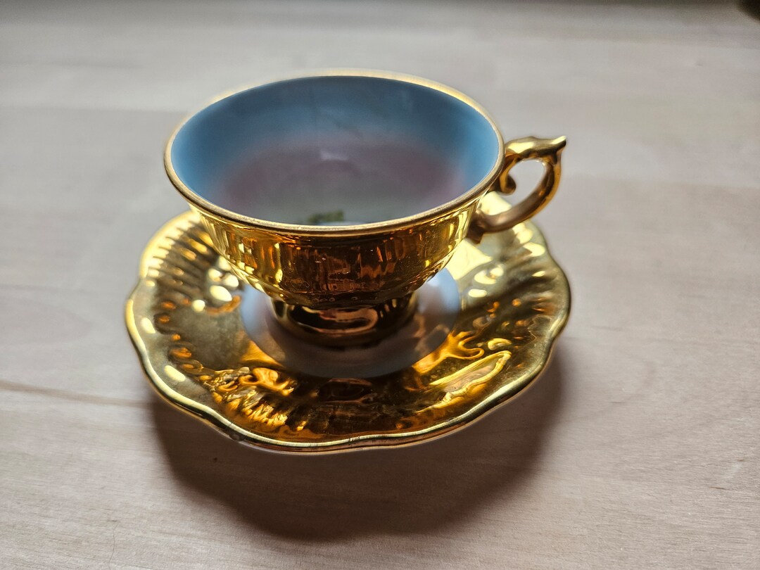 Vintage, DP Porcelain, Mini Tea Cup & Saucer, Vintage Tea Party ...