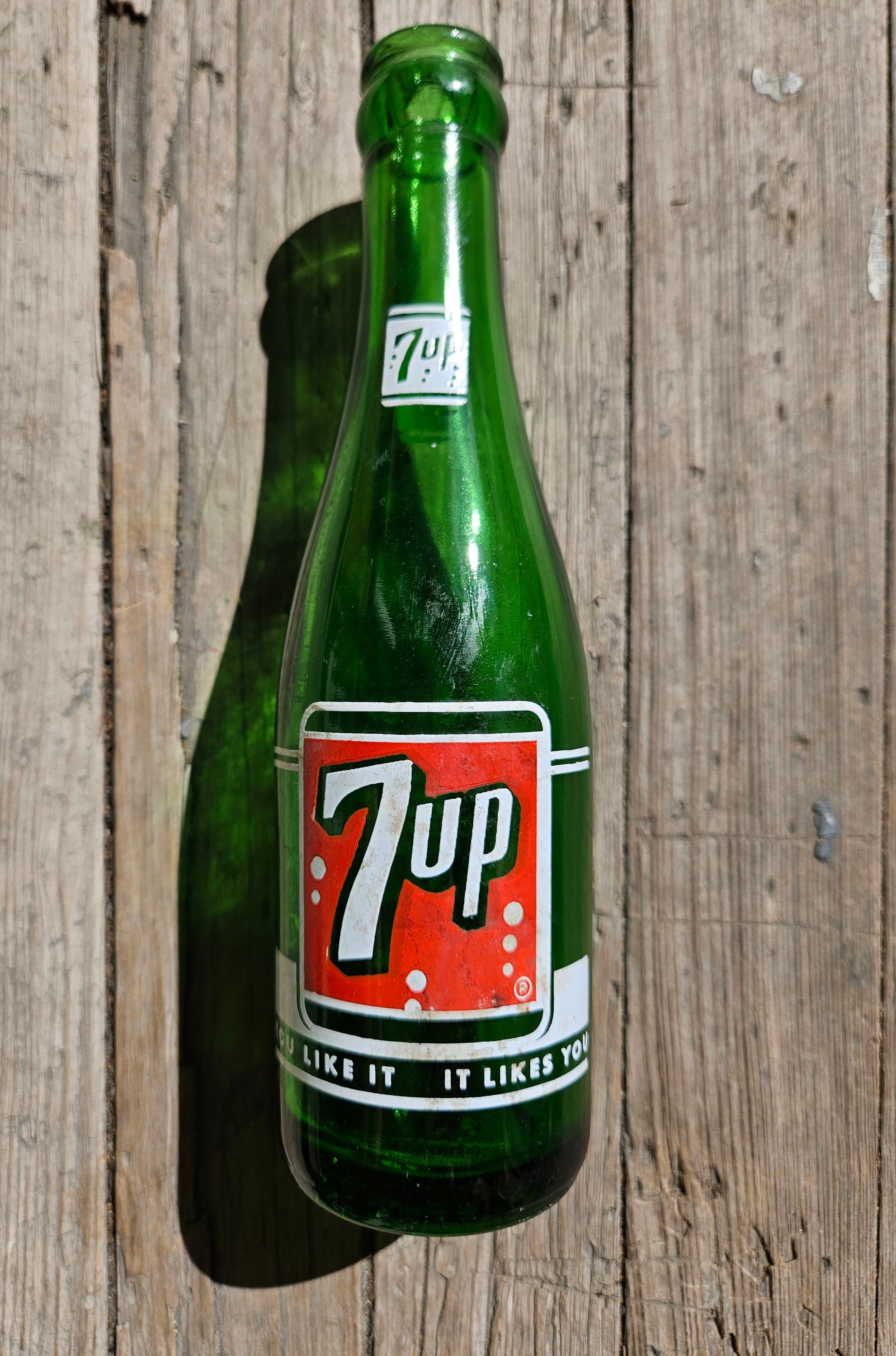 Vintage 7 up Soda Bottle, Collectible Glass - Etsy