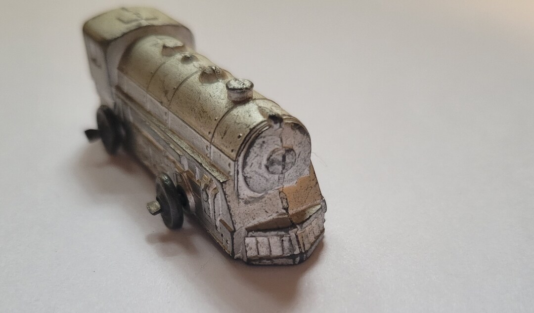 Barclay Locomotive Toy Train on Wheels 335, for Parts - Etsy