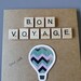 Handcrafted Scrabble Bon Voyage Card Handmade Card Goodbye Bye - Etsy