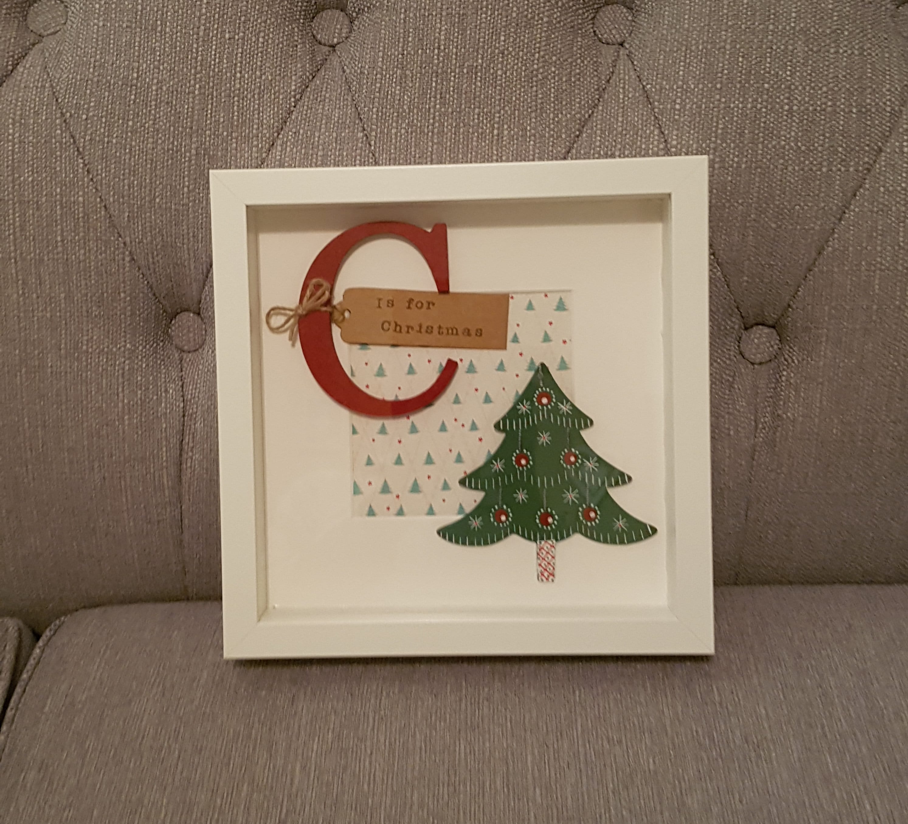 Christmas Box Frame, Christmas Gift, Christmas Gift Box Frame ...