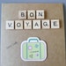 Handcrafted Scrabble Bon Voyage Card Handmade Card Goodbye Bye - Etsy