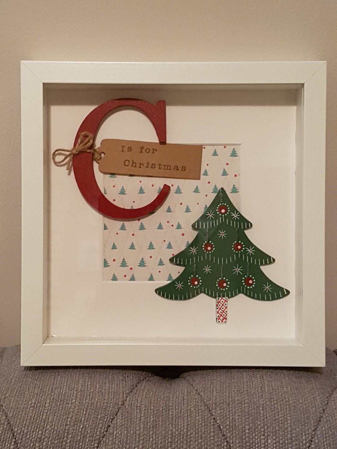 Christmas Box Frame, Christmas Gift, Christmas Gift Box Frame ...