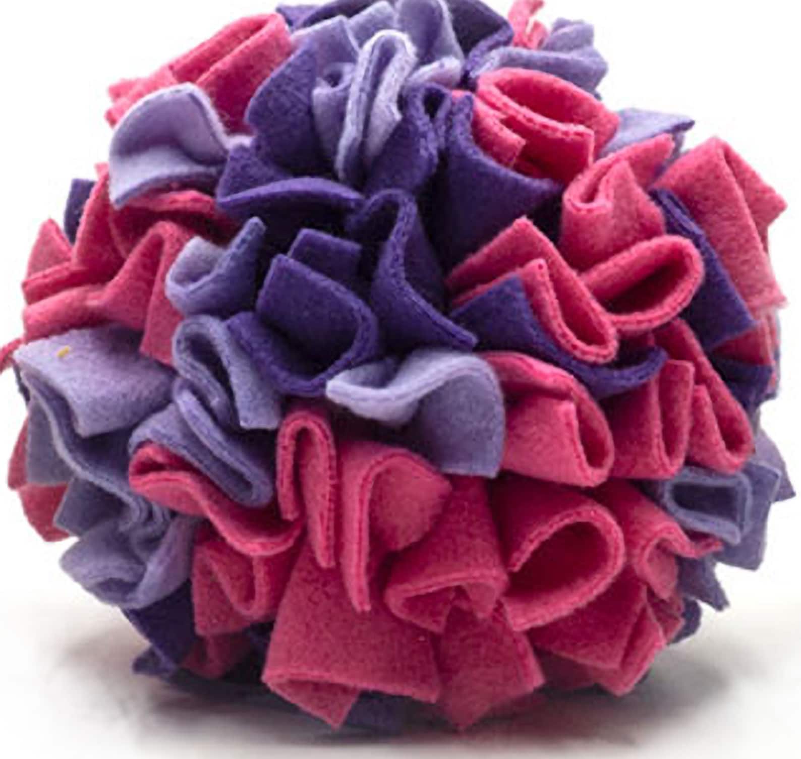 Fleece Interactive Toy Snuffle Ball for Small and Medium Dogs | Etsy