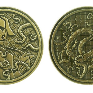 Fantasy Coin | Cthulhu Lovecraft Mythos Necronomicon Horror Eldritch ...