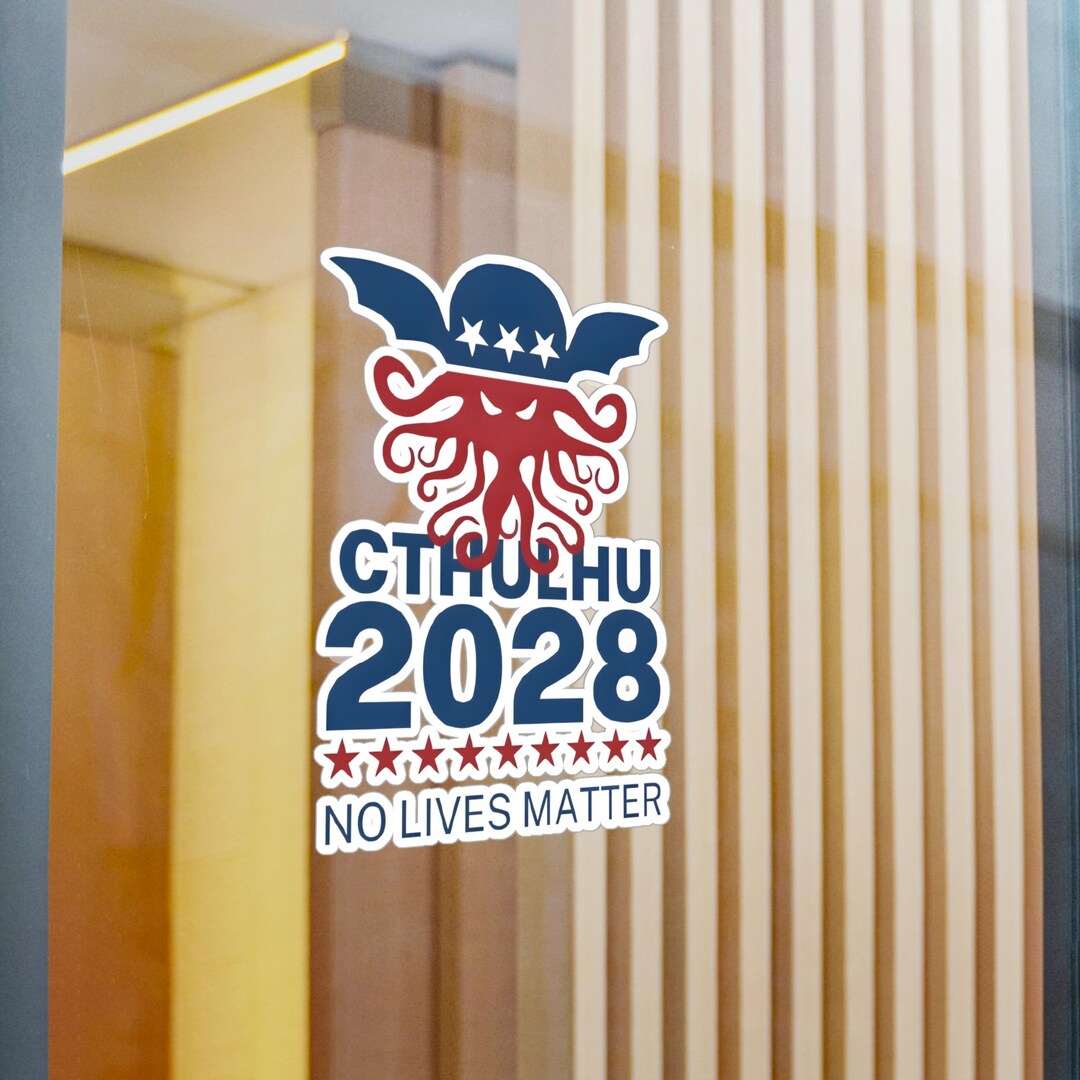 Cthulhu for President 2028 Vinyl Decal - Etsy