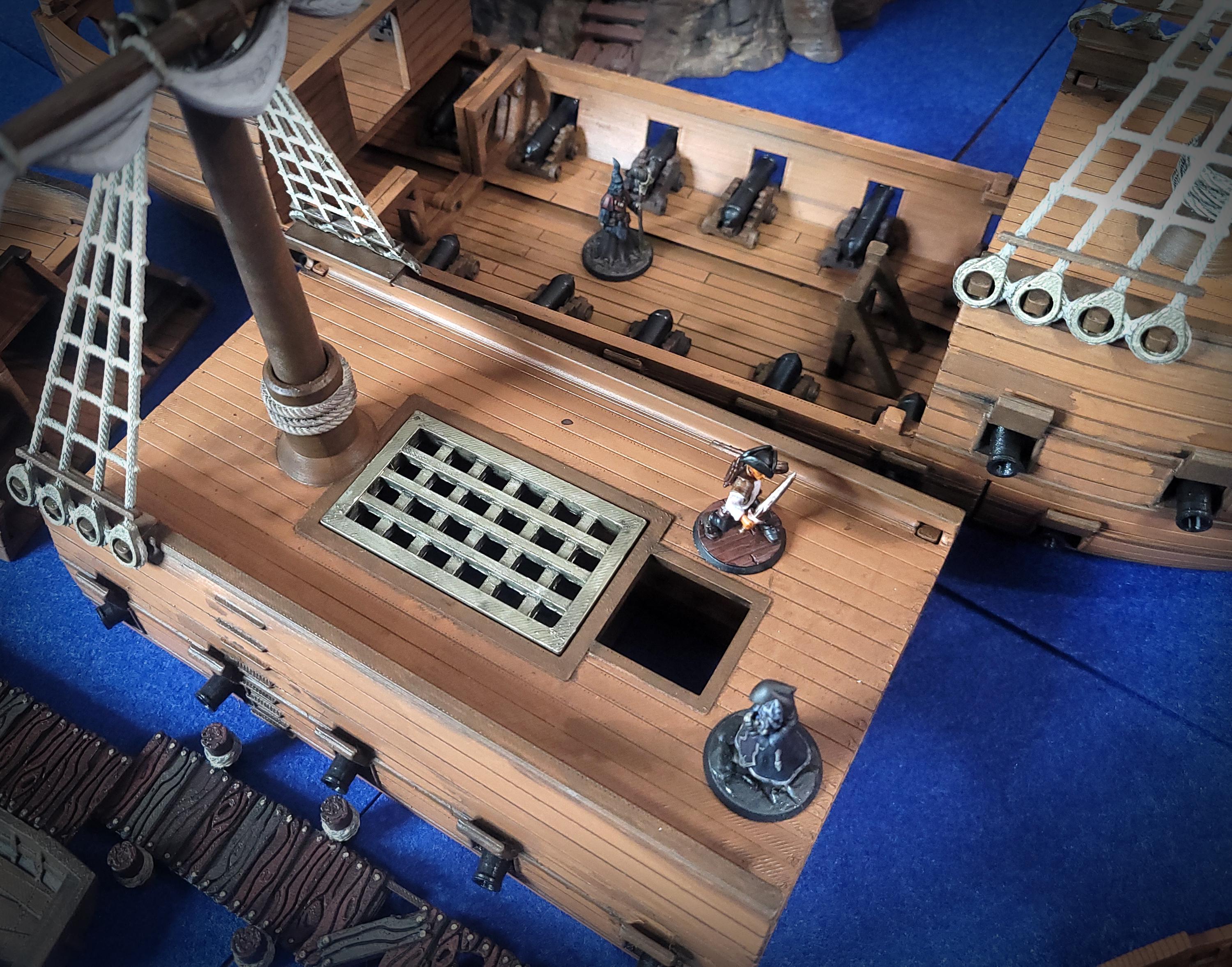 Modular Magnetic Ship | 28mm Wargame RPG Miniature DND Warhammer - Etsy