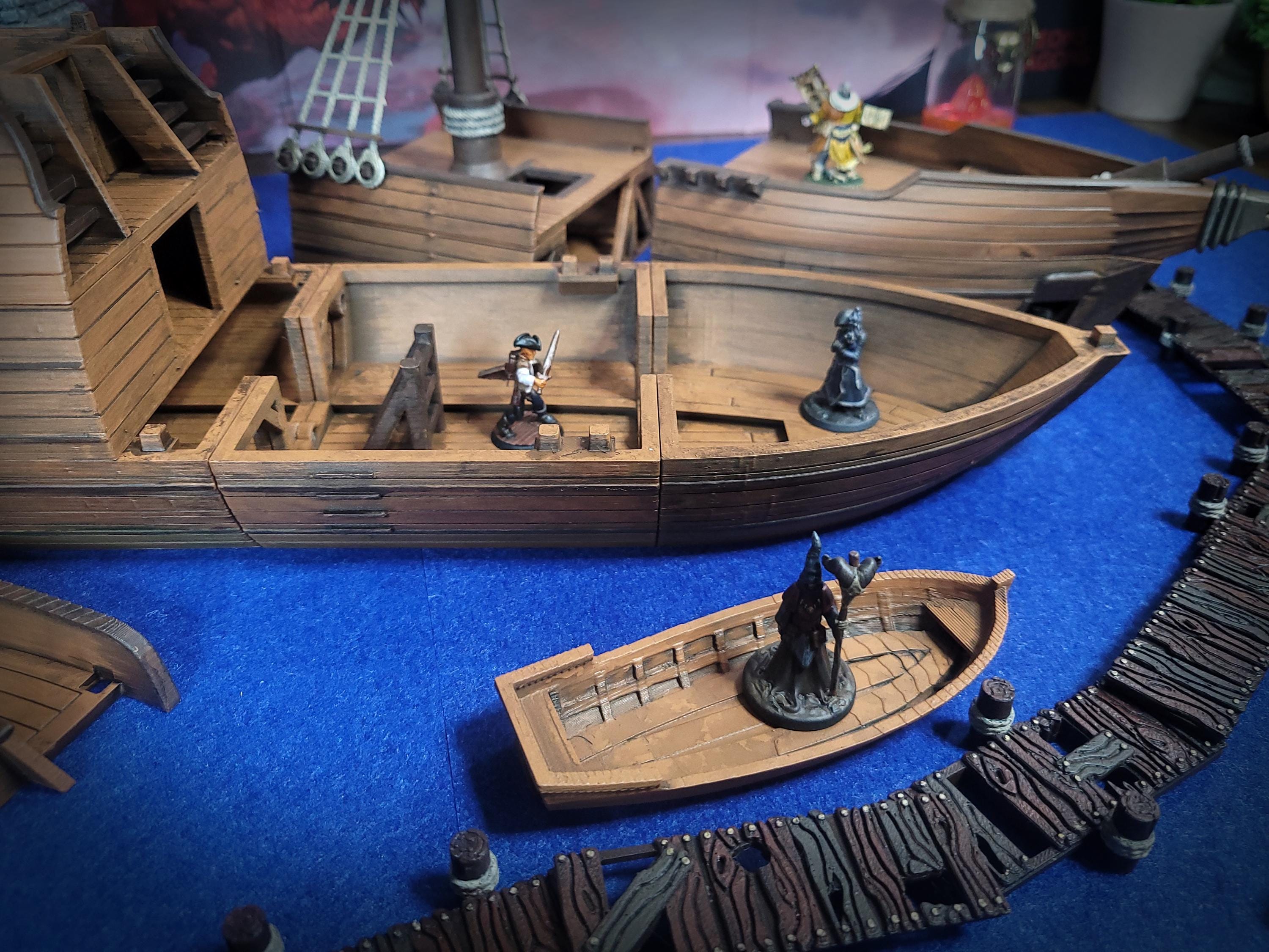 Modular Magnetic Ship | 28mm Wargame RPG Miniature DND Warhammer - Etsy