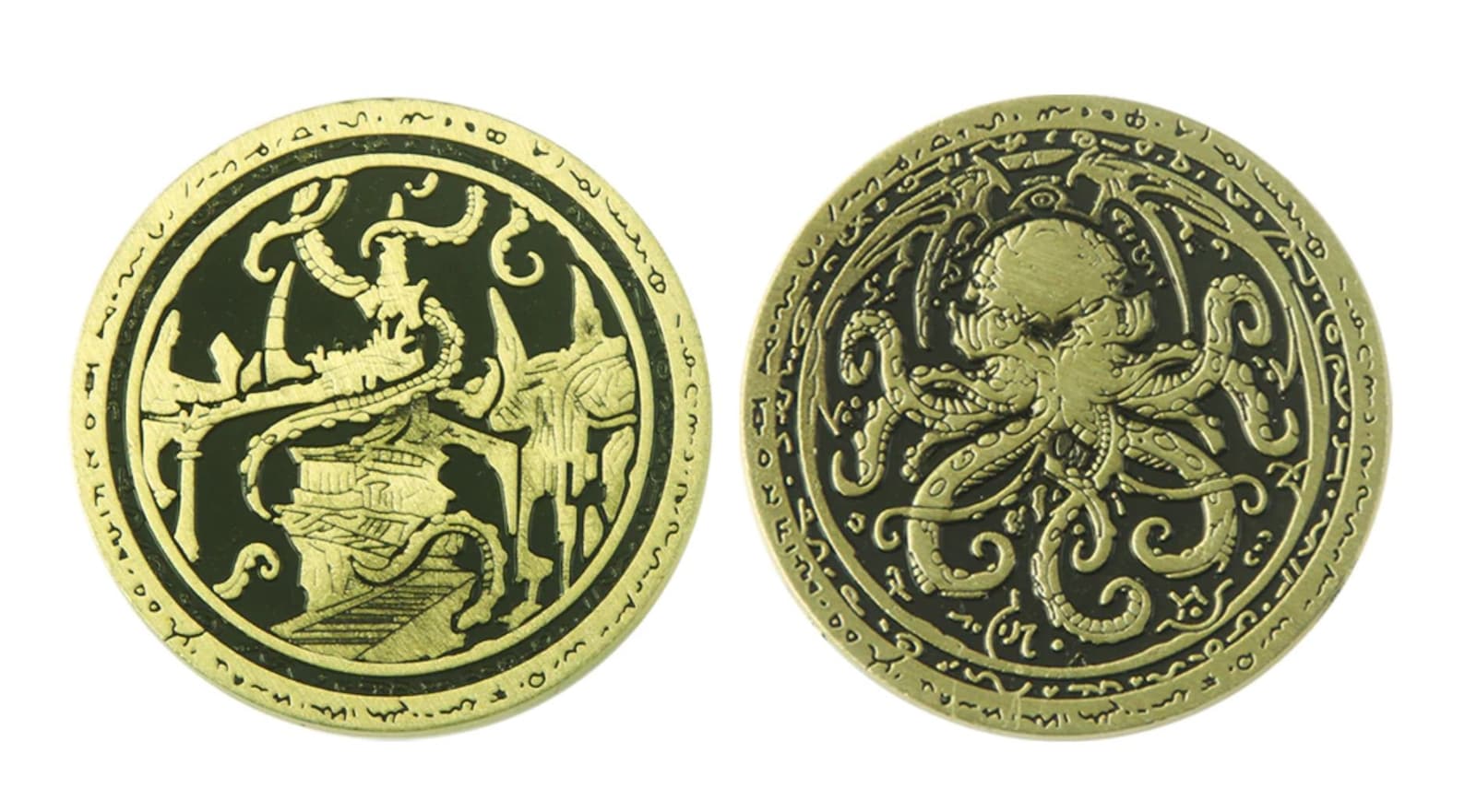 Fantasy Coin | Cthulhu Lovecraft Mythos Necronomicon Horror Eldritch ...