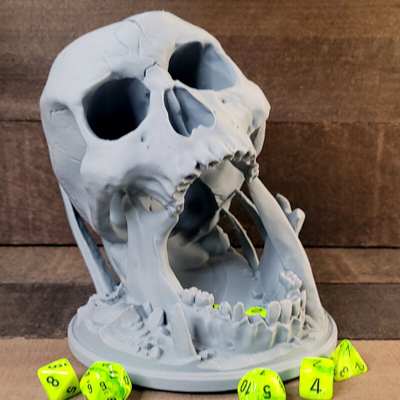 Dice Tower Skull - Etsy