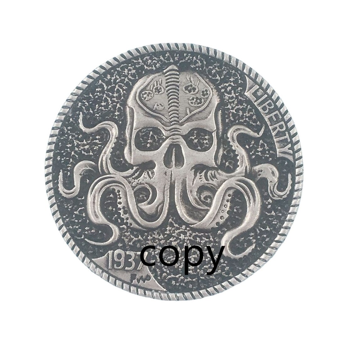 Cthulhu Hobo Coin One Dollar Replica - Etsy