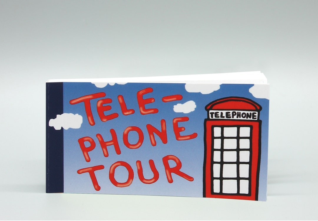 Flip Book Telephone Tour - Etsy