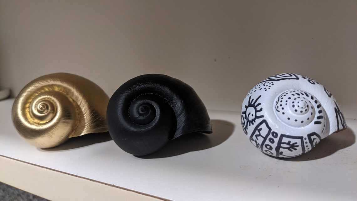 GOLD*** Giant Apple Snail Shells for Crafting, Craft Shells, Craft ...