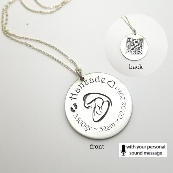 Sterling Silver Qr Code - Etsy